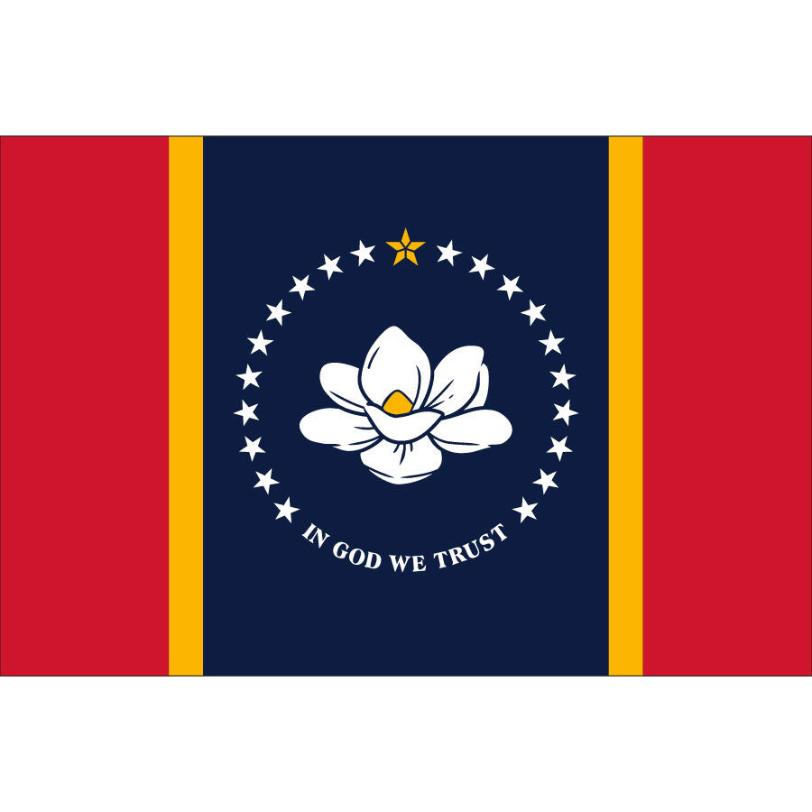 New Mississippi State Flag | The Flag of Mississippi – Colonial Flag
