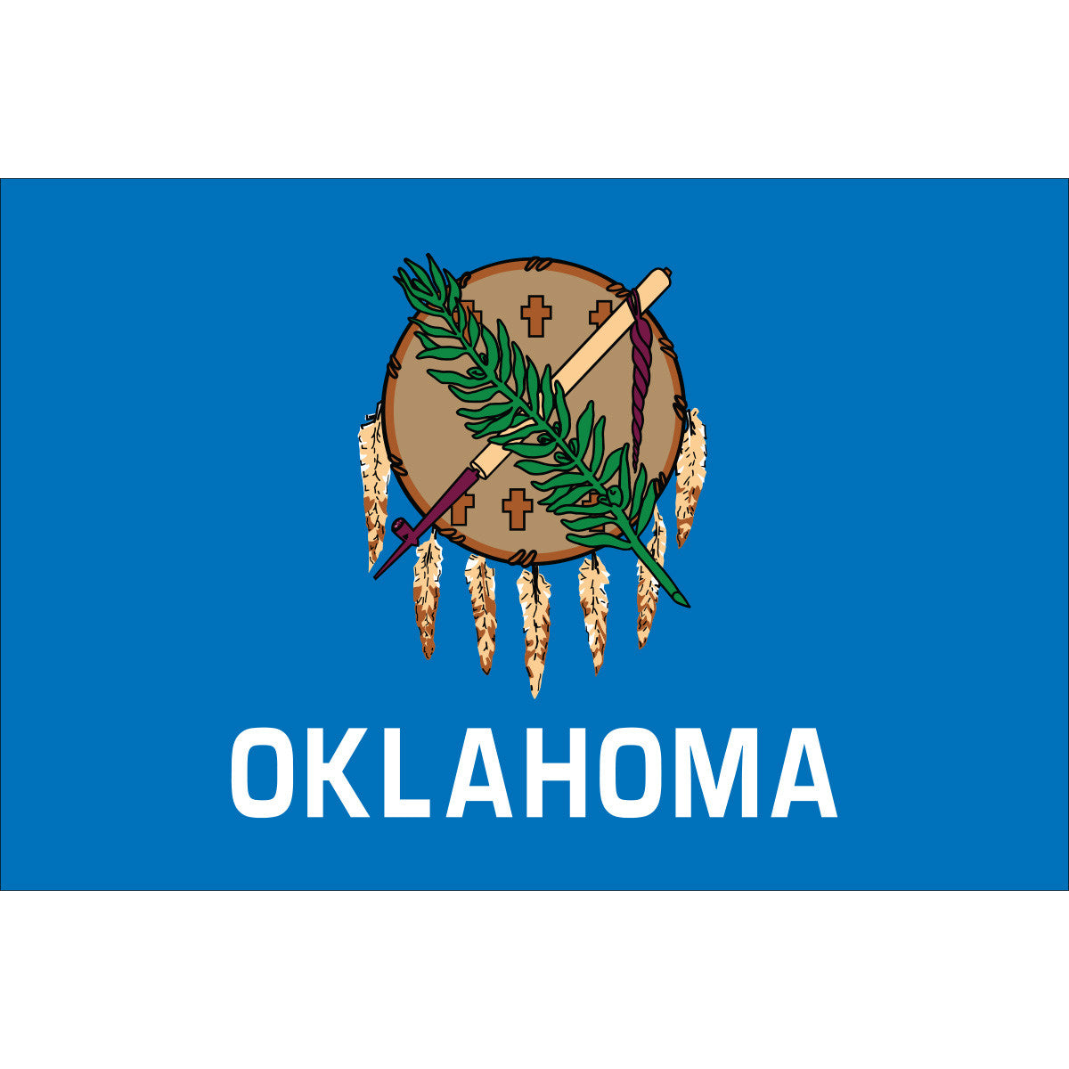 Oklahoma State Flags | Flag of Oklahoma | Colonial Flag