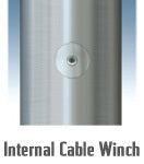Internal Flagpole Winch | Commercial Winch | Colonial Flag