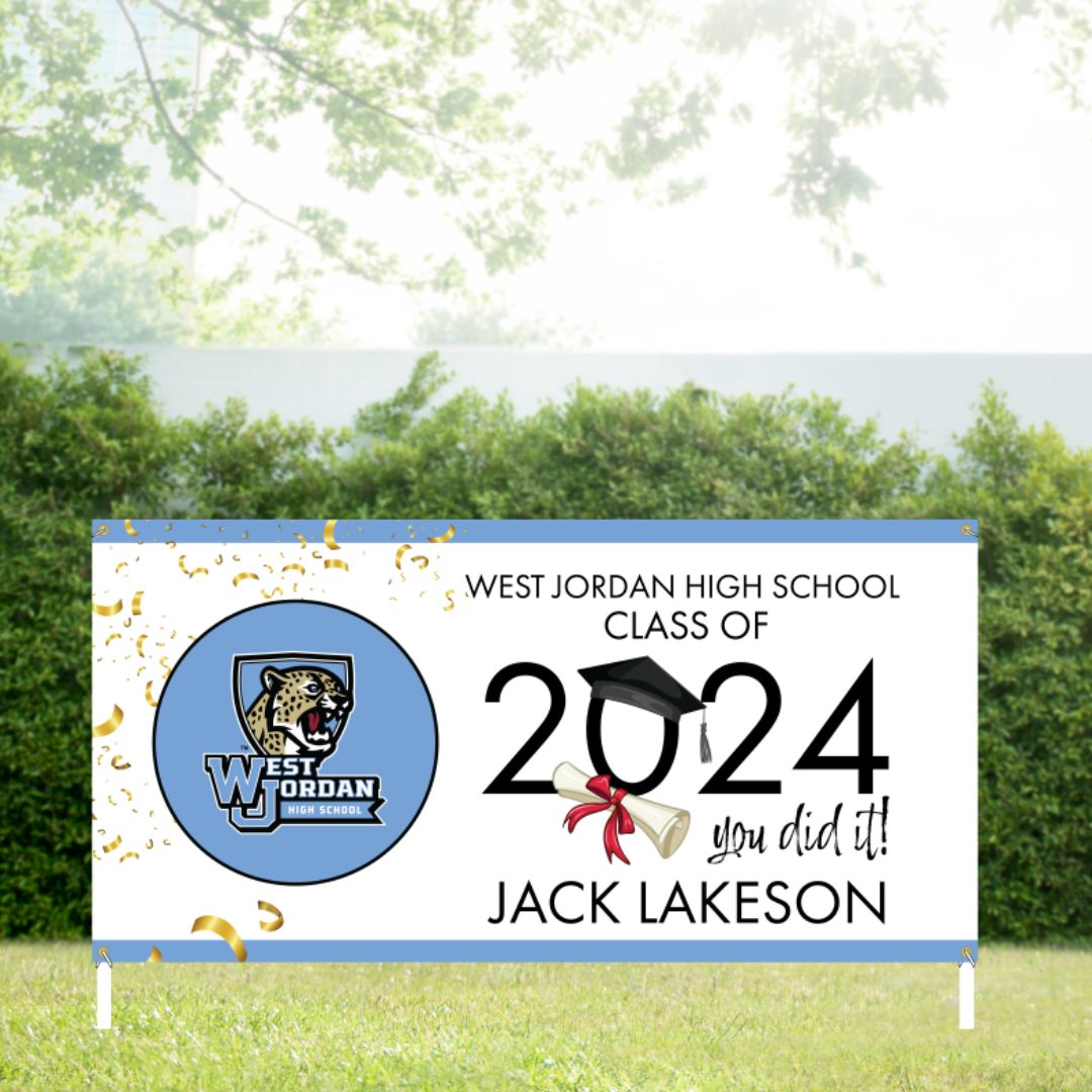 Graduation Banner – Colonial Flag