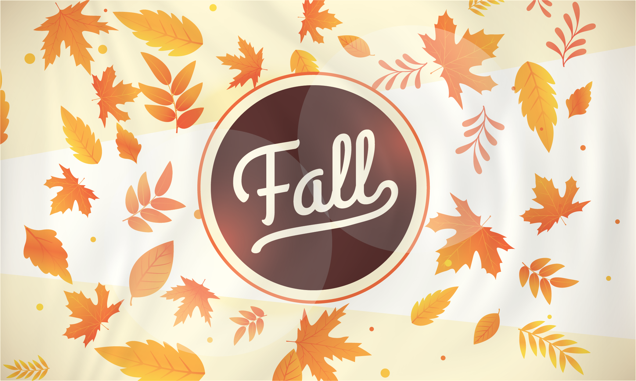 Fall 3x5 Flag with leaves - Colonial Flag