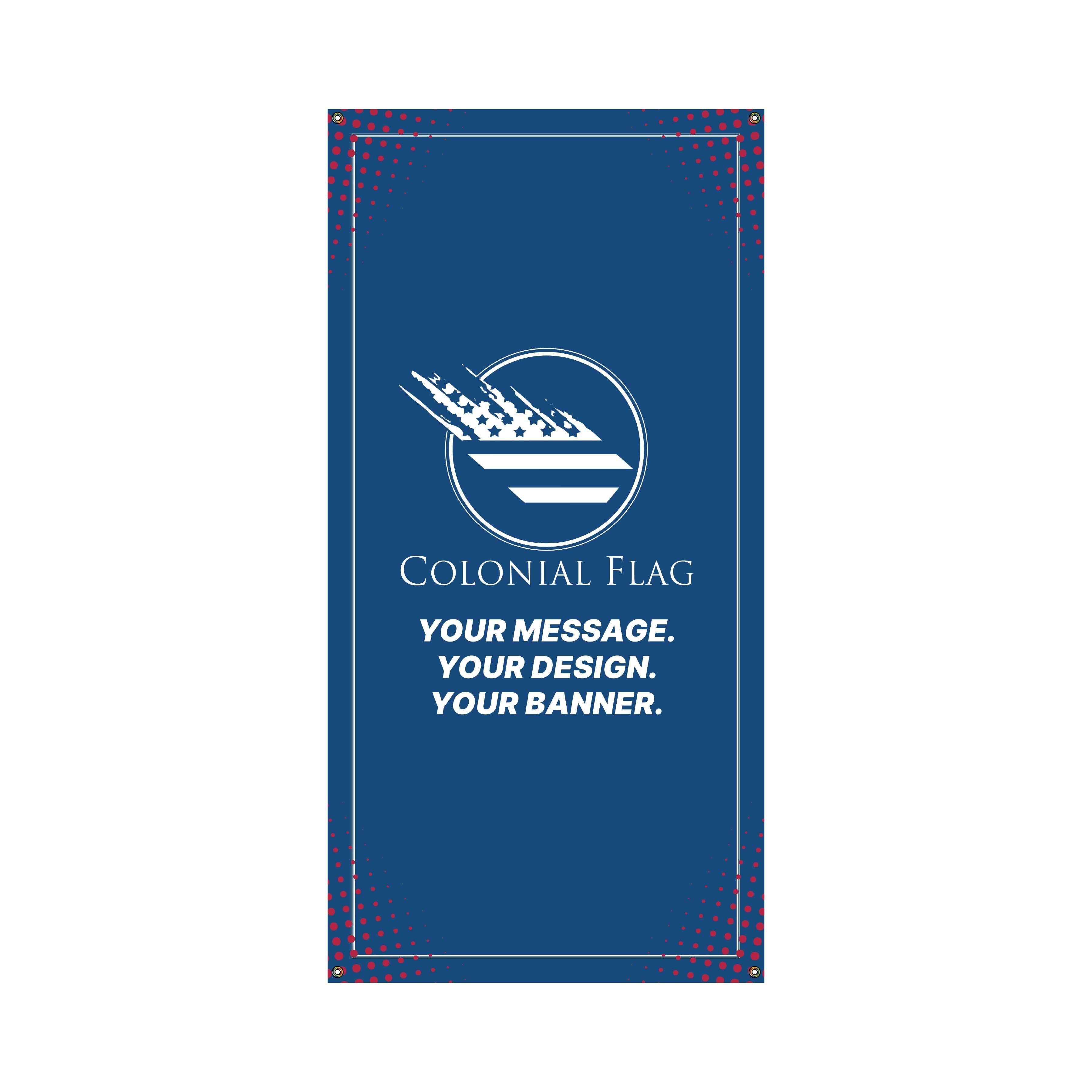 Custom Made Vinyl Banners and Flags | Colonial Flag