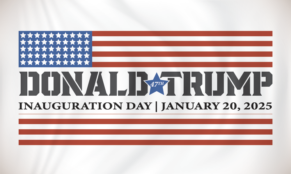 Trump Inauguration Flag – Colonial Flag