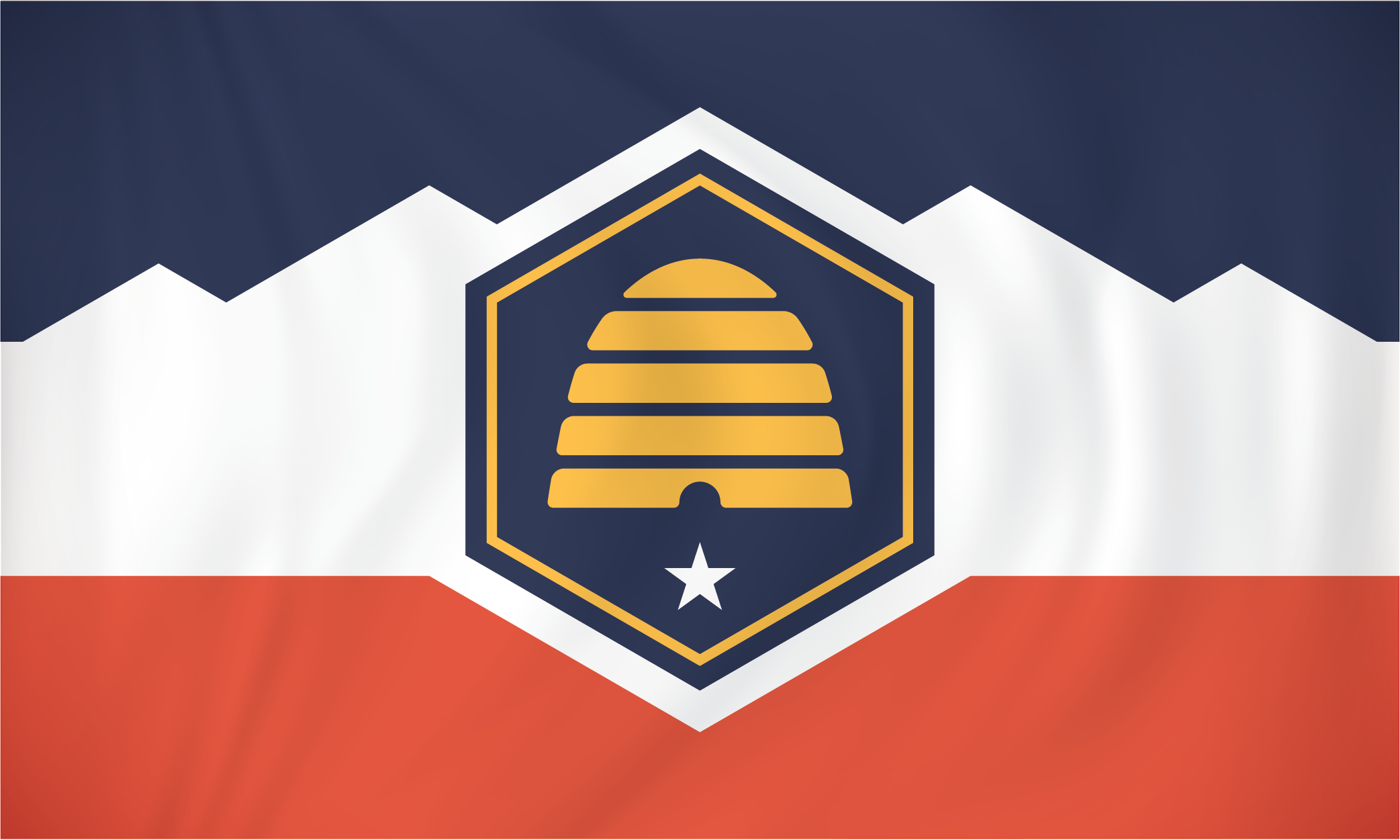 Utah State Flag – Colonial Flag