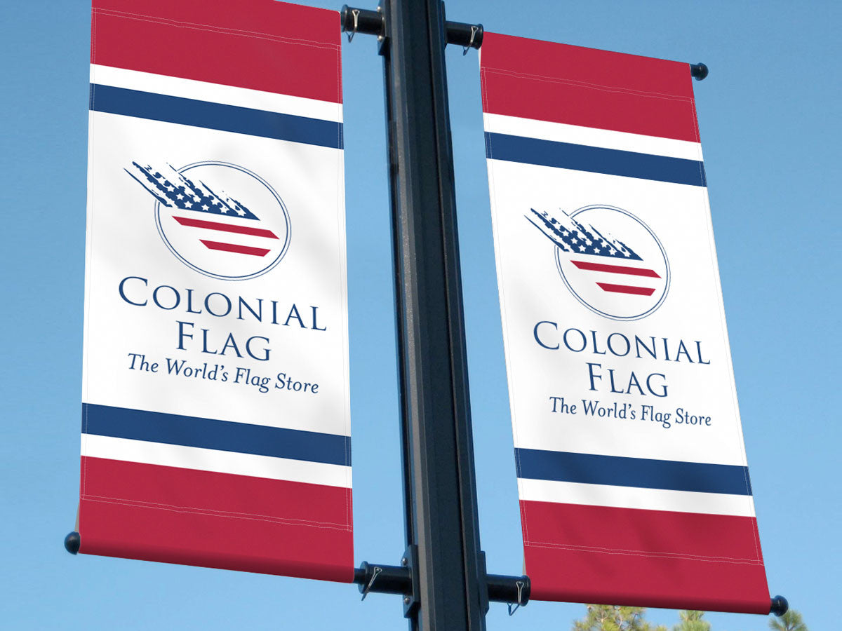 Custom Made Vinyl Banners and Flags | Colonial Flag
