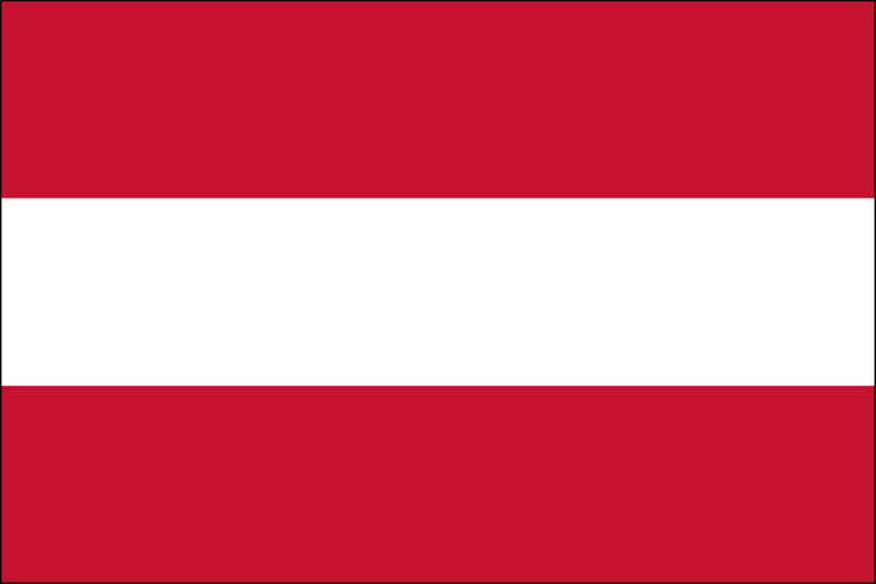The Flag of Austria | Austrian Flag | Colonial Flag
