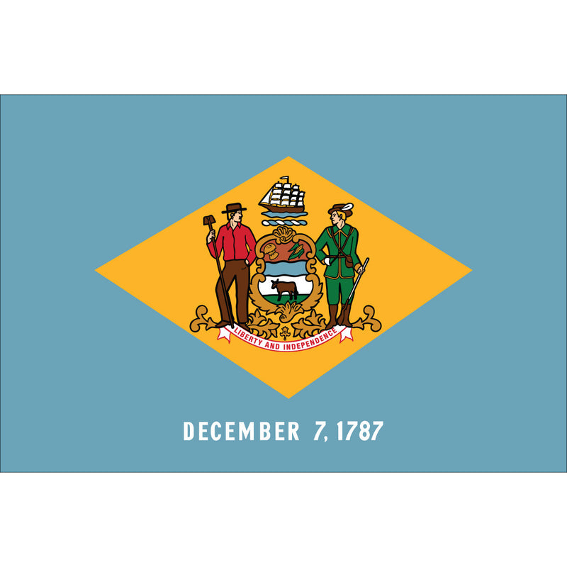 Flag of Delaware | Delaware State Flag – Colonial Flag