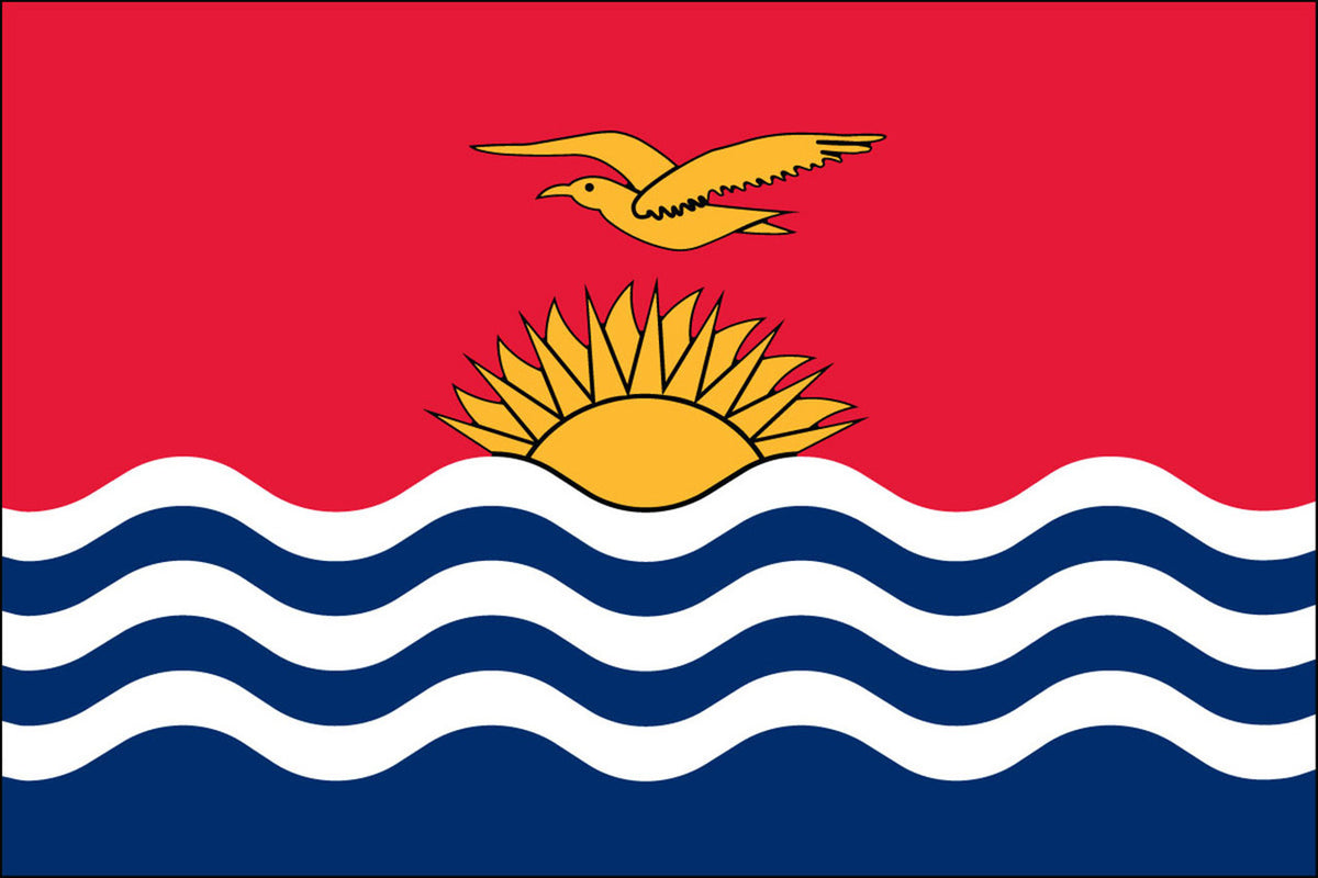 Kiribati Flag | The Flag of Kiribati | Colonial Flag