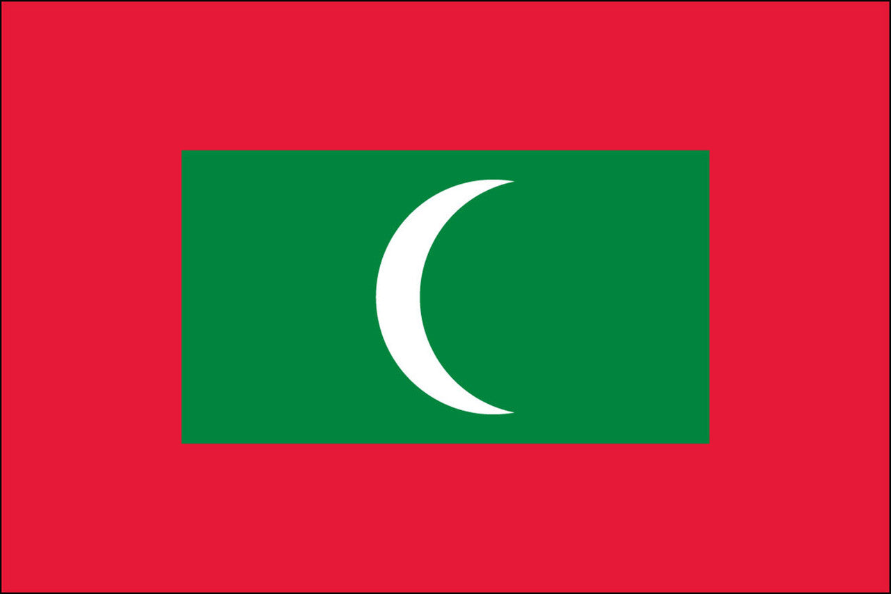 Maldives Flag – Colonial Flag