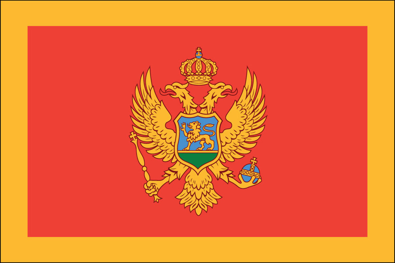 Montenegro Flag – Colonial Flag