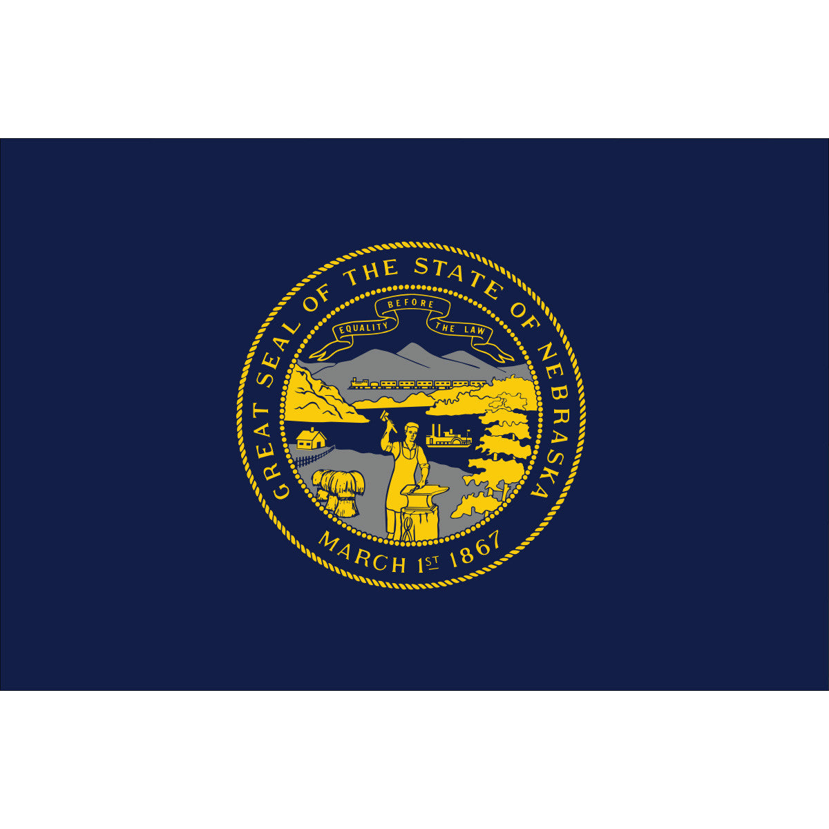 Nebraska State Flag for Sale | Flag of Nebraska | Colonial Flag