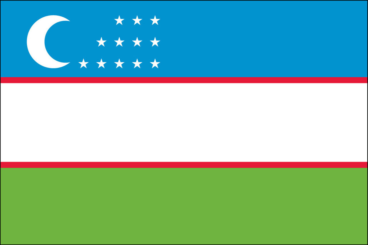 Uzbekistan Flag – Colonial Flag